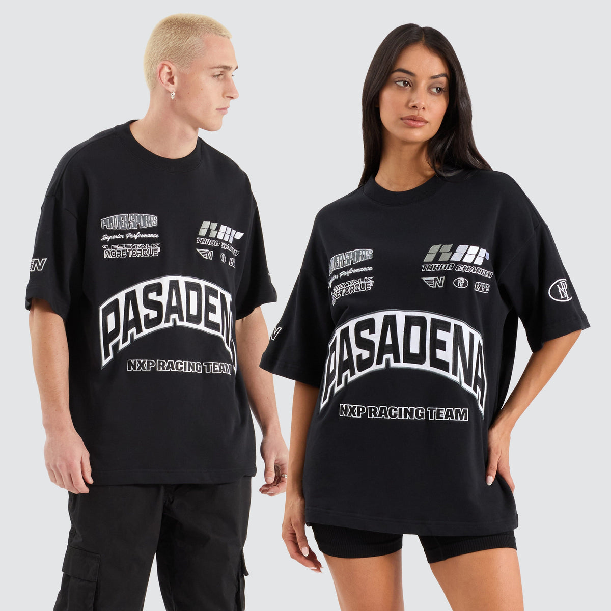 Torque Loopback Raptor Tee Anthracite Black | Neverland Store