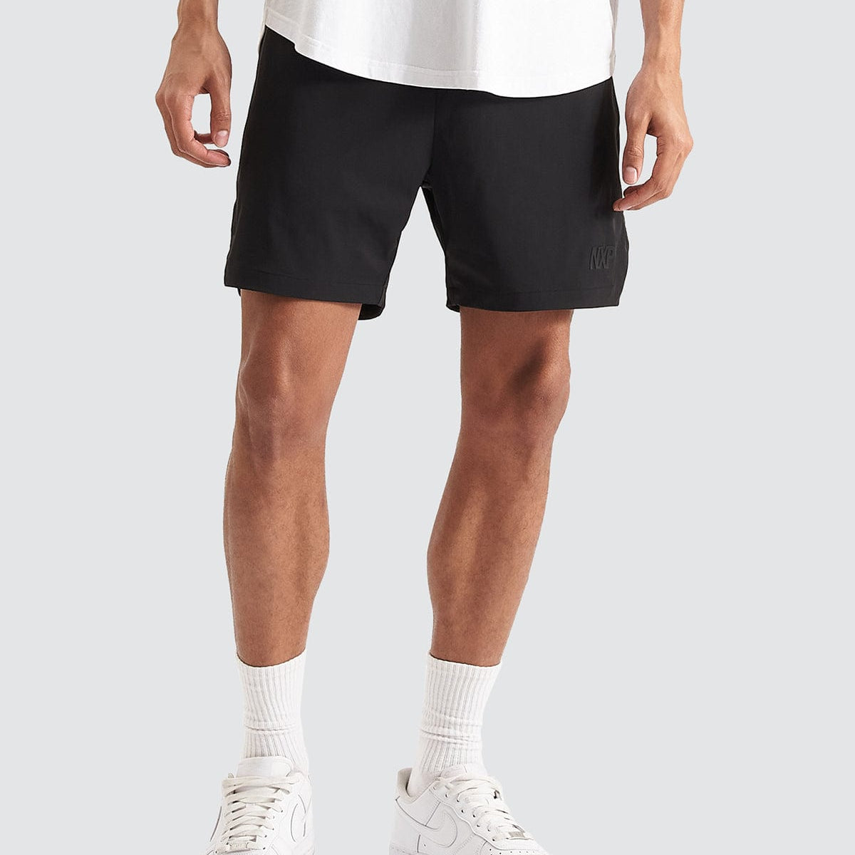 NXP Trigger Elastic Waist Shorts in Jet Black | Neverland | Neverland Store