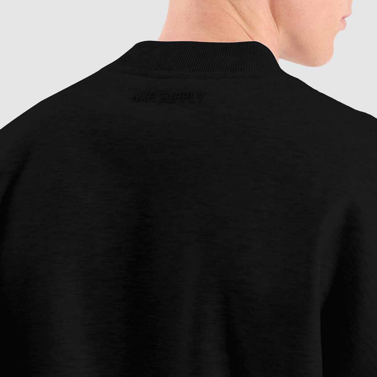 NXP Tulsa Box Fit Sweater in Jet Black | Neverland | Neverland Store