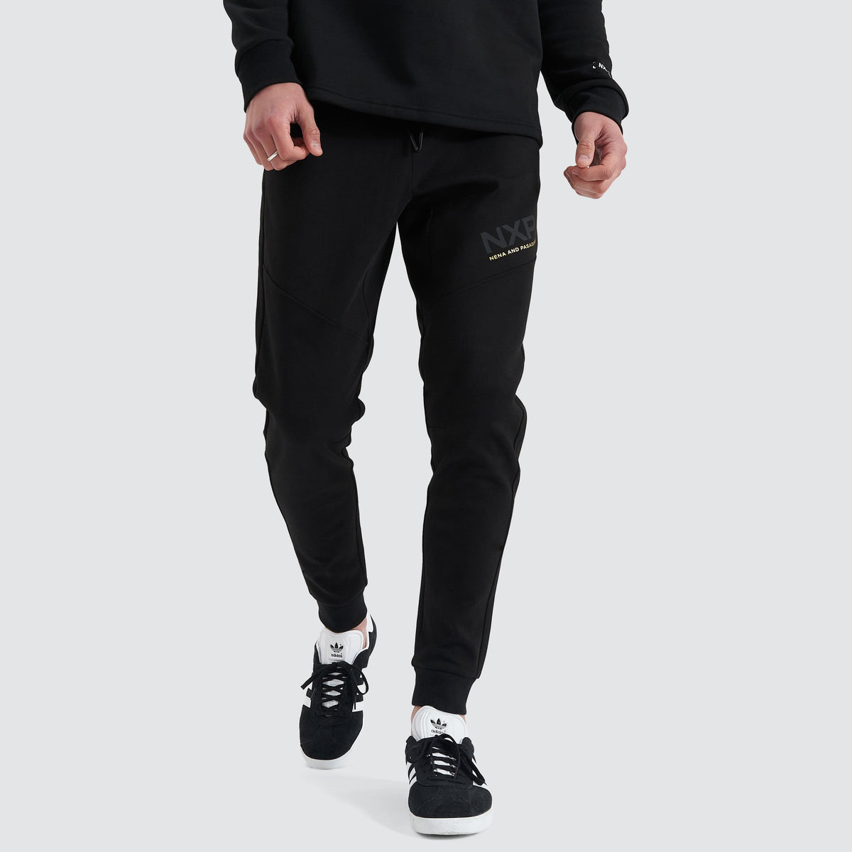 NXP Turret Slim Trackpant in Jet Black | Neverland | Neverland Store