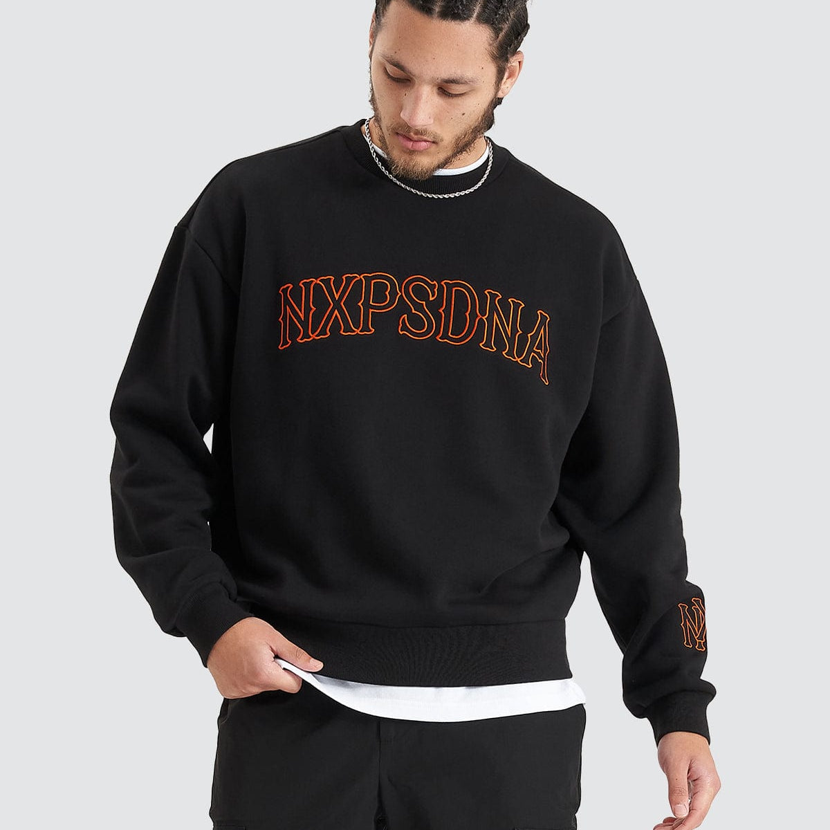 NXP All Rounder Box Fit Jumper in Black - Neverland Store