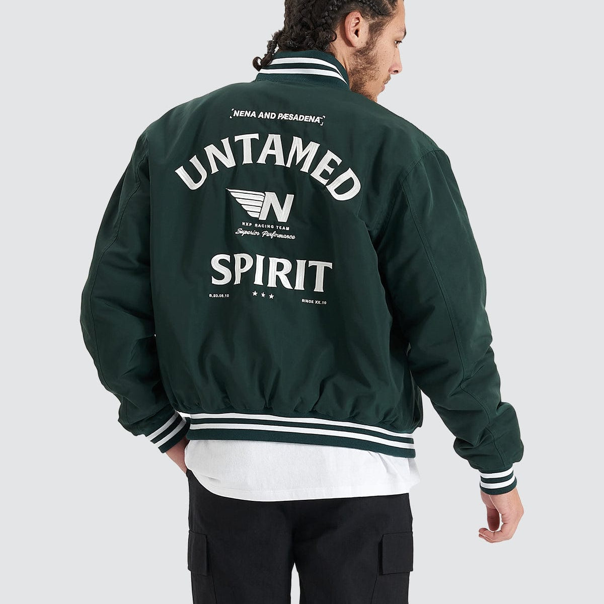 NXP Baseline Bomber Jacket in Pine Grove - Neverland Store
