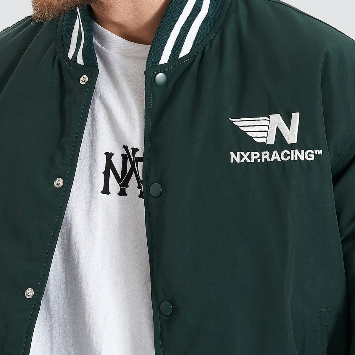 NXP Baseline Bomber Jacket in Pine Grove - Neverland Store