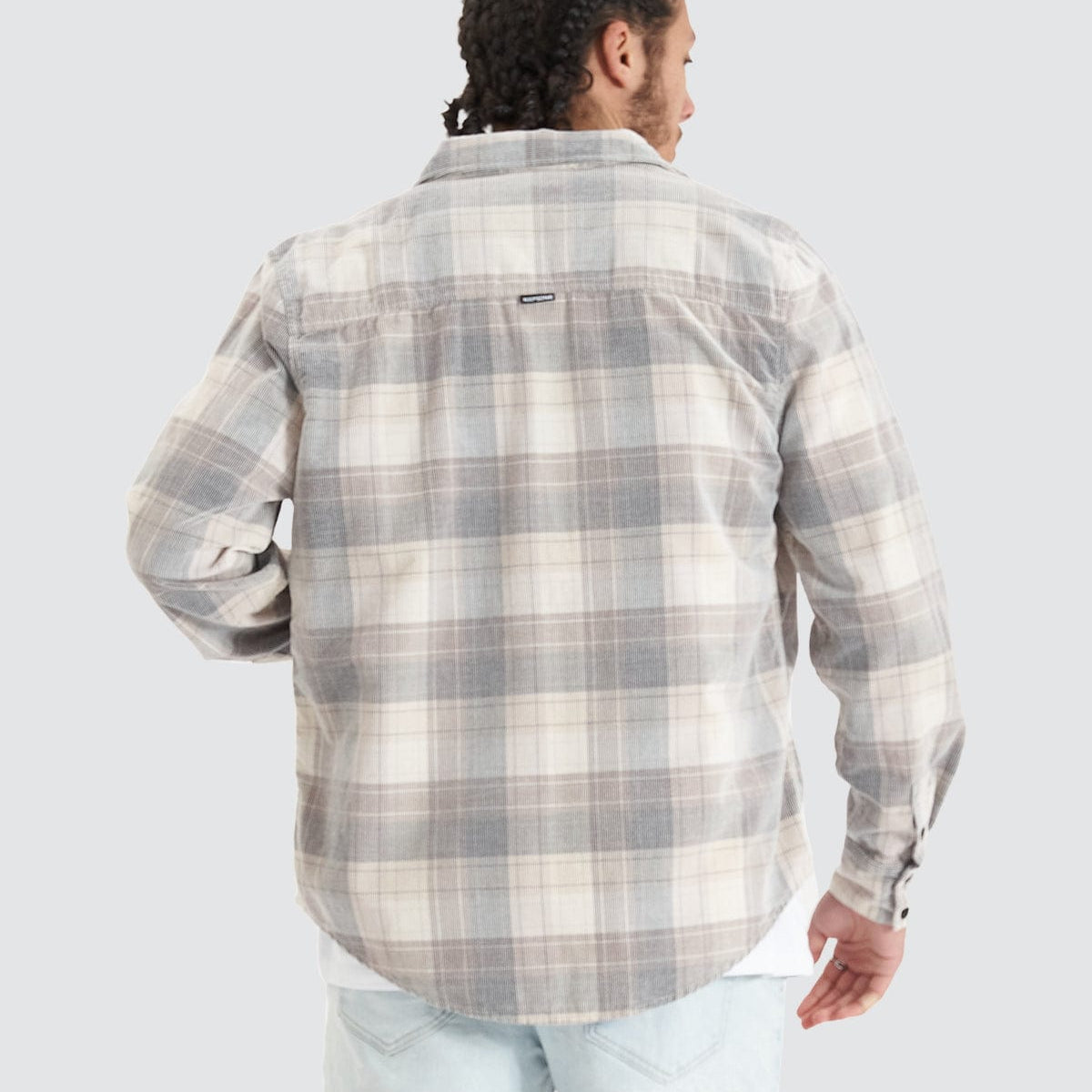 NXP Boundary Casual Shirt in Brown Check - Neverland Store