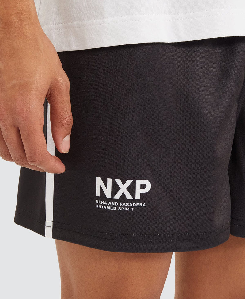 NXP Club Football Shorts Jet Black | Neverland | Neverland Store