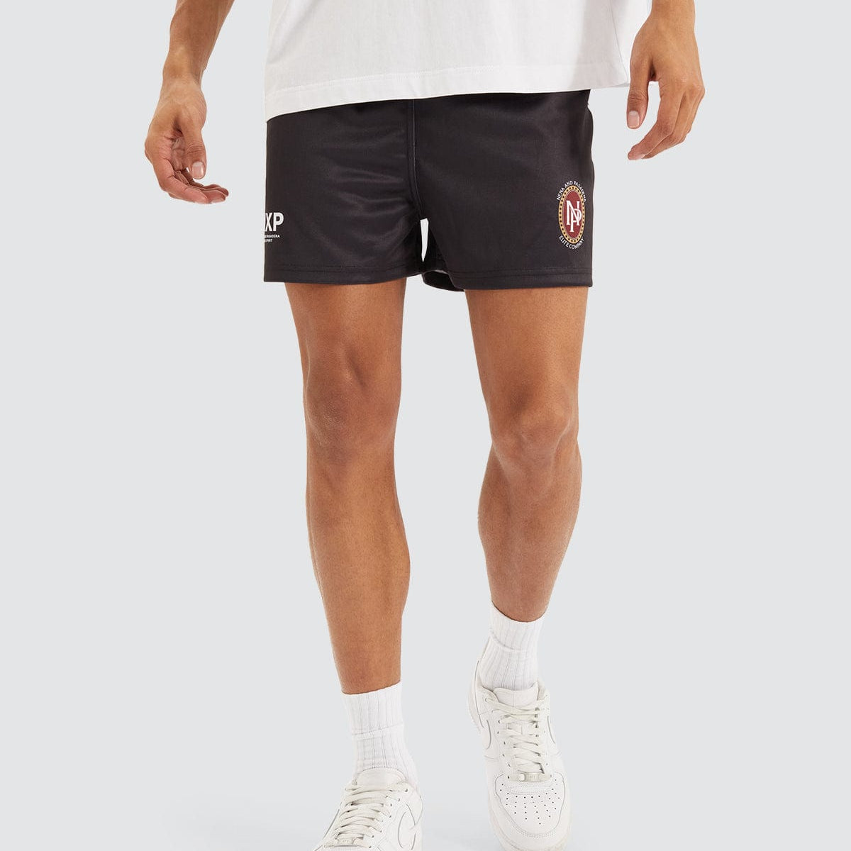 NXP Club Football Shorts Jet Black | Neverland | Neverland Store