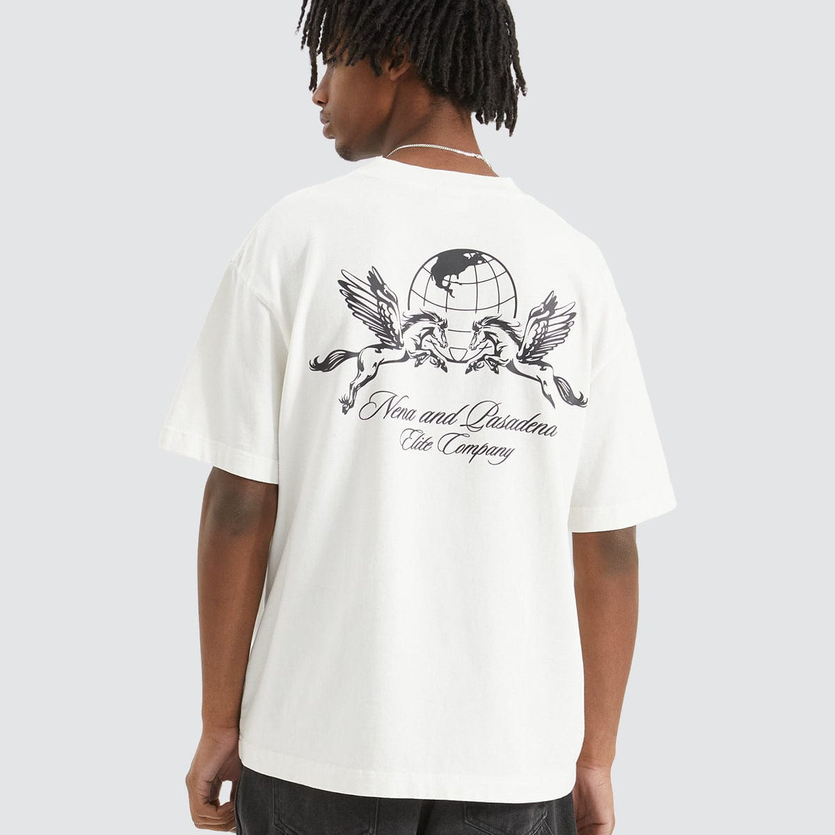 NXP Company Street Tee in Natural White | Neverland | Neverland Store