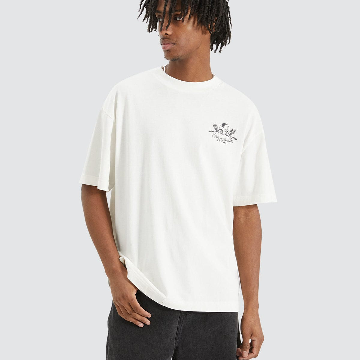 NXP Company Street Tee in Natural White | Neverland | Neverland Store