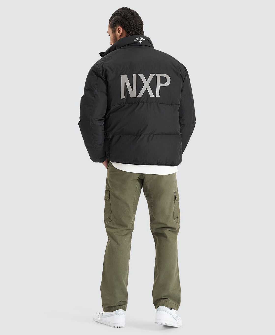 NXP Forfeit Puffer Jacket in Jet Black - Neverland Store