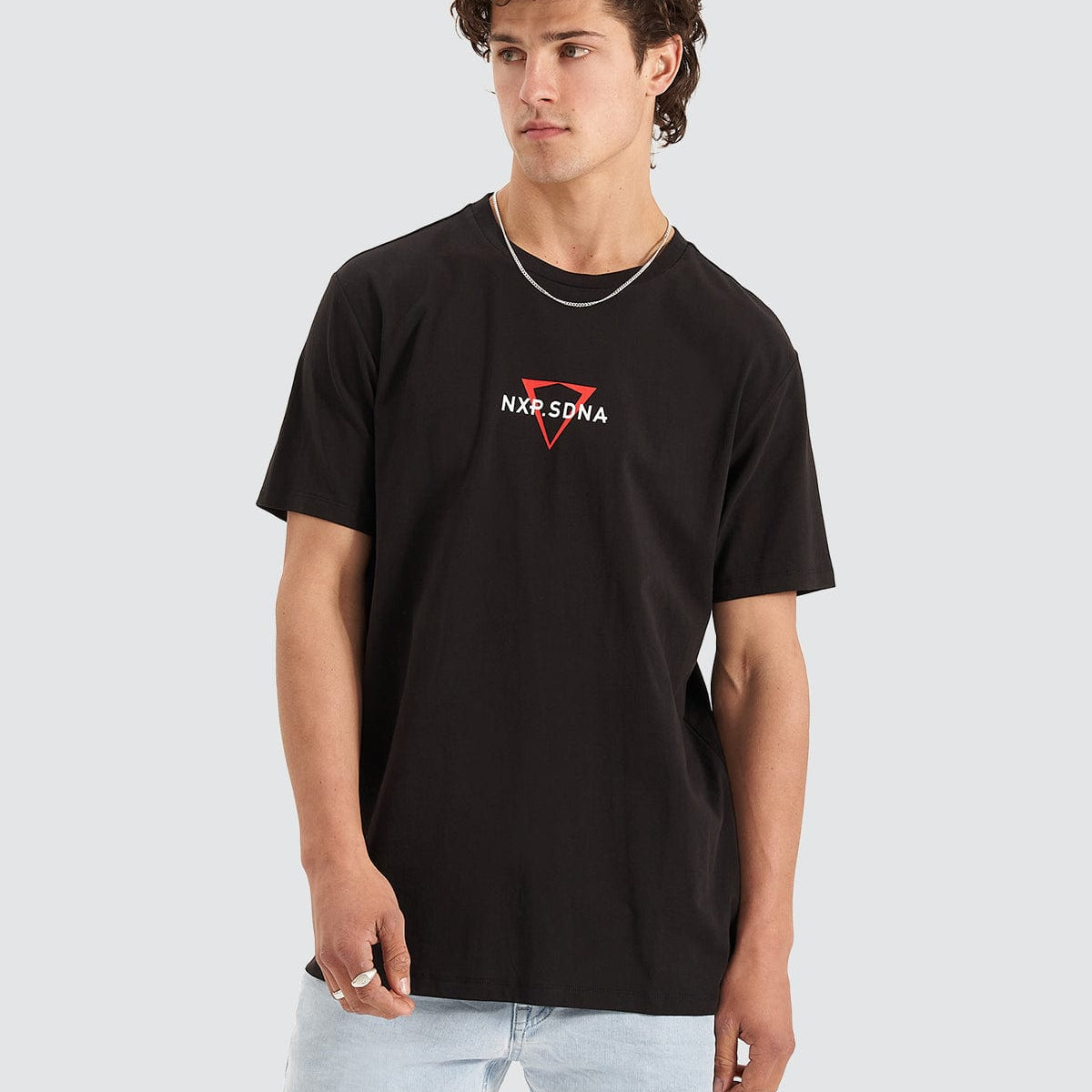 NXP International Cape Back T-Shirt in Black - Neverland Store