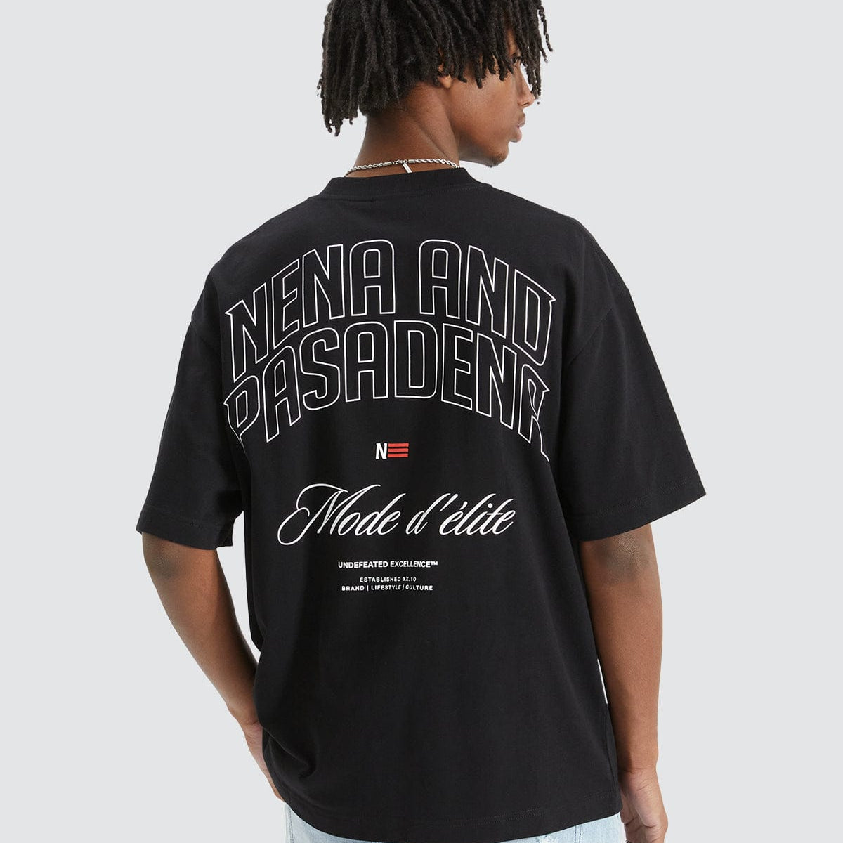NXP Mode Heavy Street Tee in Jet Black | Neverland | Neverland Store