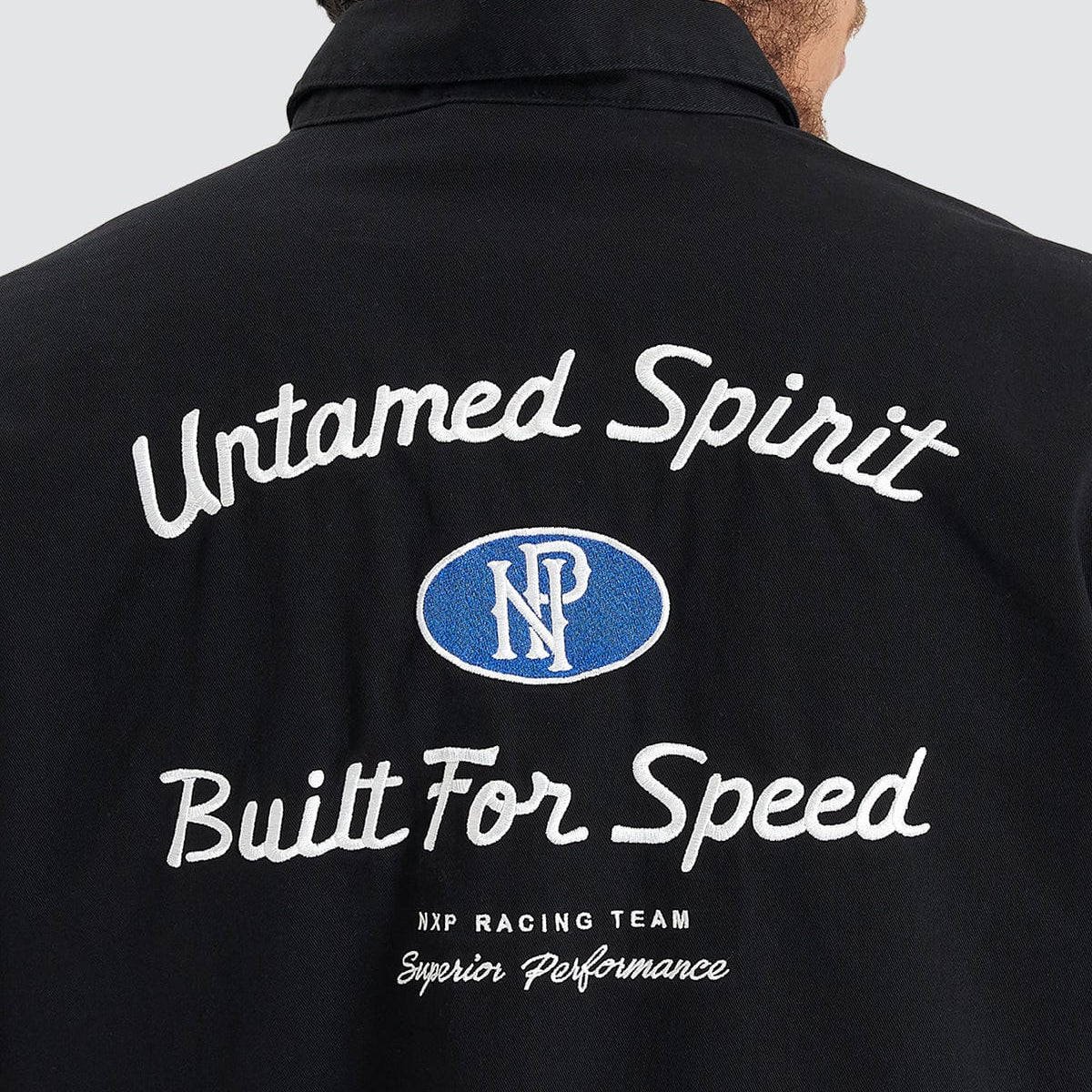 NXP Rebound Mechanic SS Shirt in Jet Black - Neverland Store