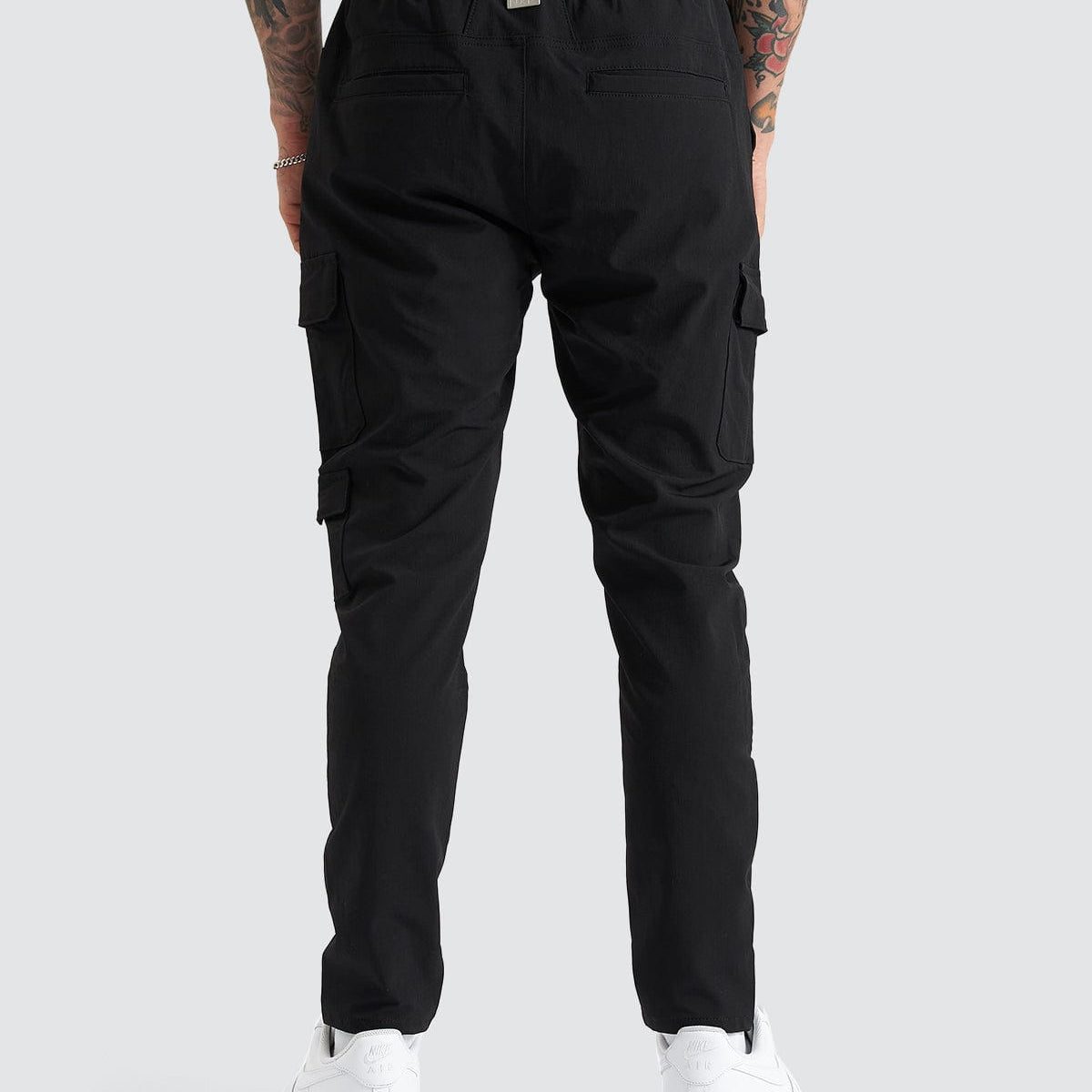 NXP S150 Slim Cargo Pant in Black - Neverland Store