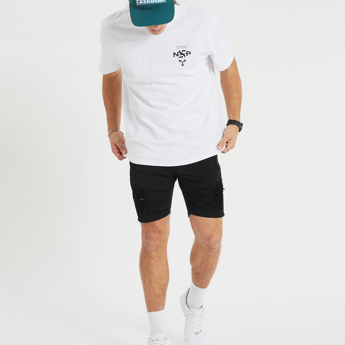 Spitfire Denim Shorts Jet Black | Neverland Store