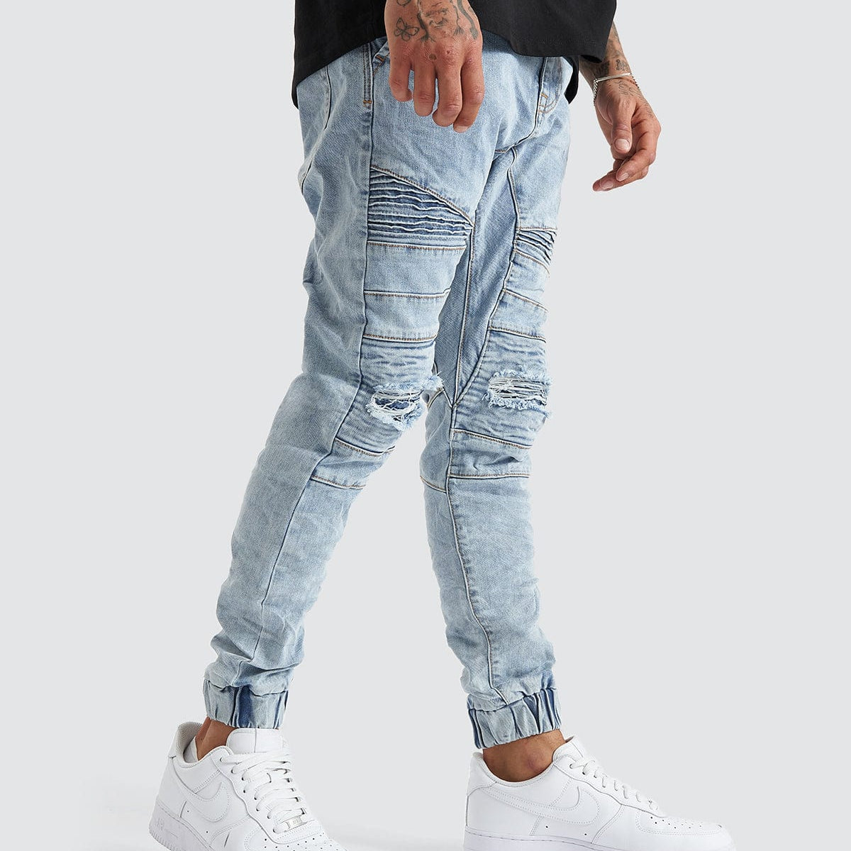 NXP Viper Denim Jogger in Portland Blue - Nena and Pasadena | Neverland ...