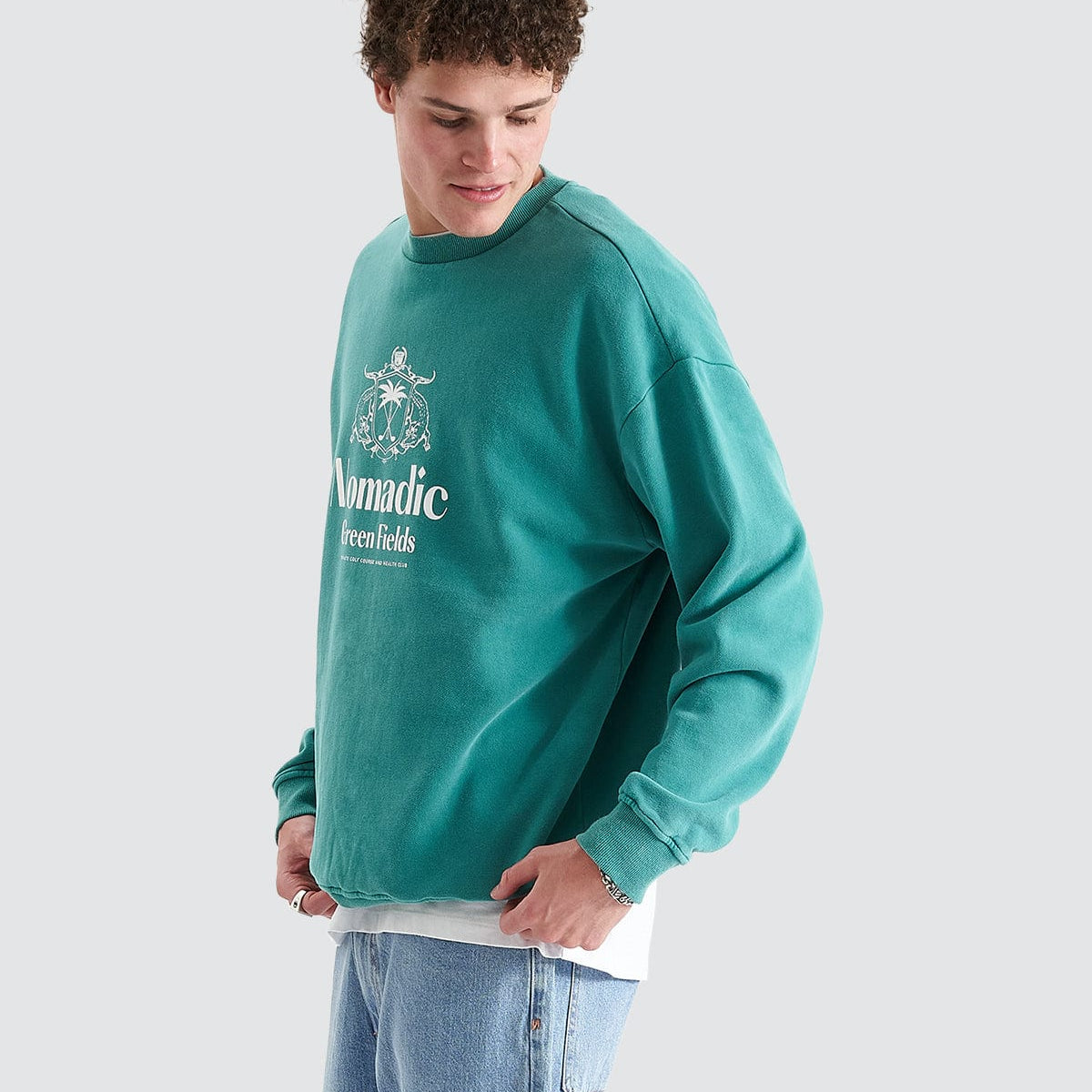 Nomadic Paradise Dunes Sweater in Jungle - Neverland Store