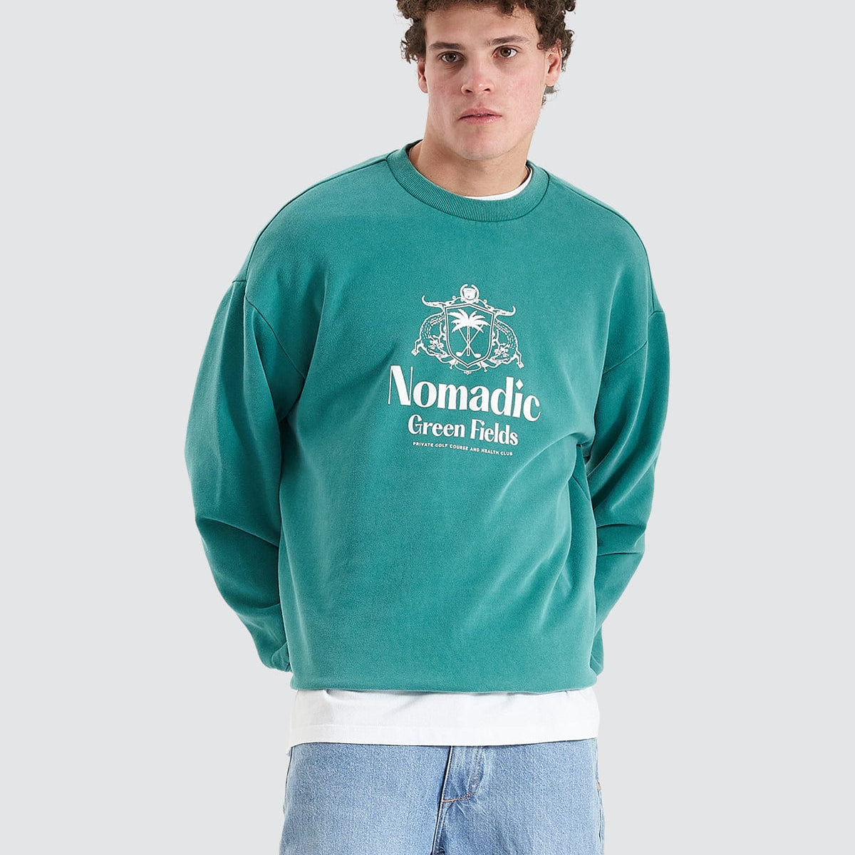 Nomadic Paradise Dunes Sweater in Jungle - Neverland Store