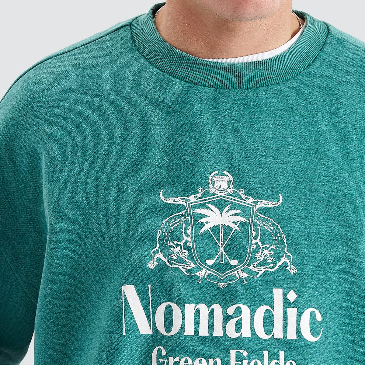 Nomadic Paradise Dunes Sweater in Jungle - Neverland Store