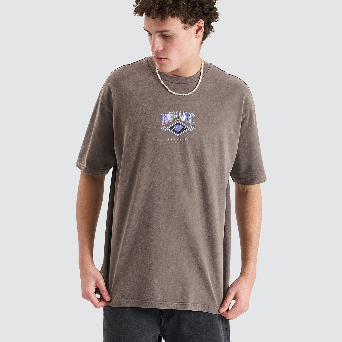 Nomadic Paradise Sandbox Heavy Box Fit Tee in Pigment Iron - Neverland ...