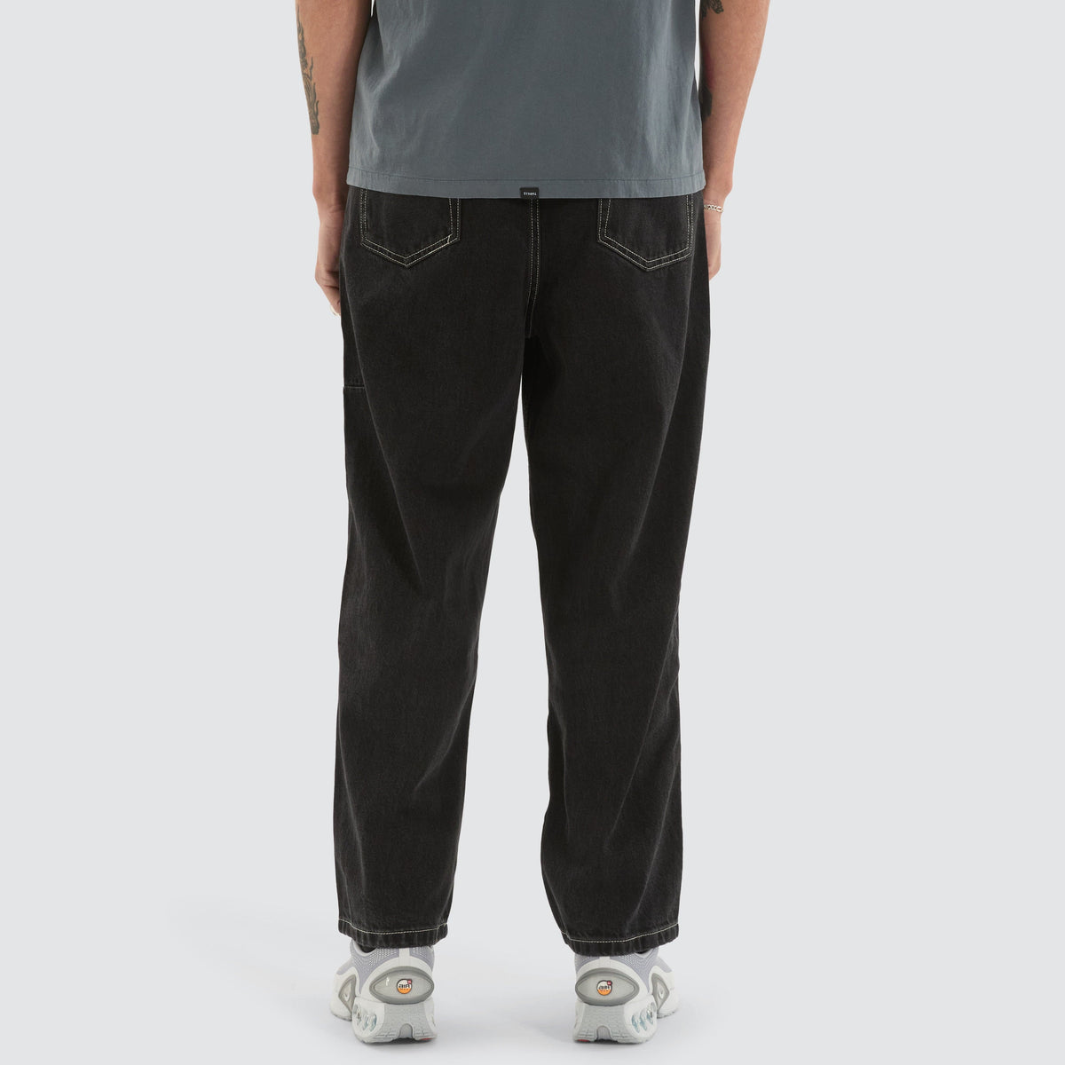 THRILLS Big Slacker Denim Jean in Aged Black | Neverland Store