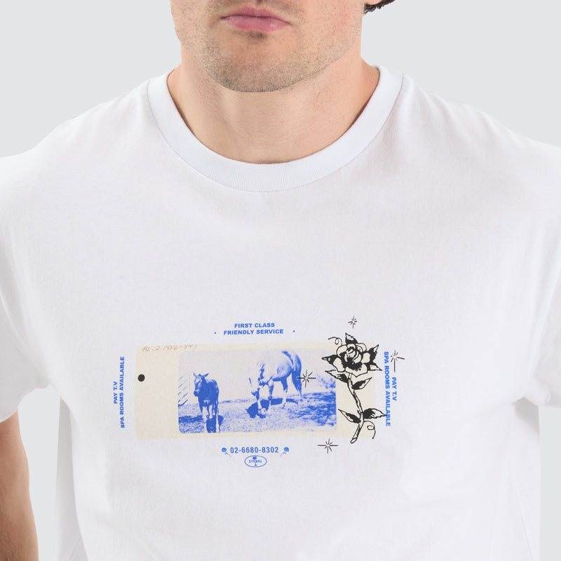 THRILLS Friendly Service Tee in White | Neverland Store