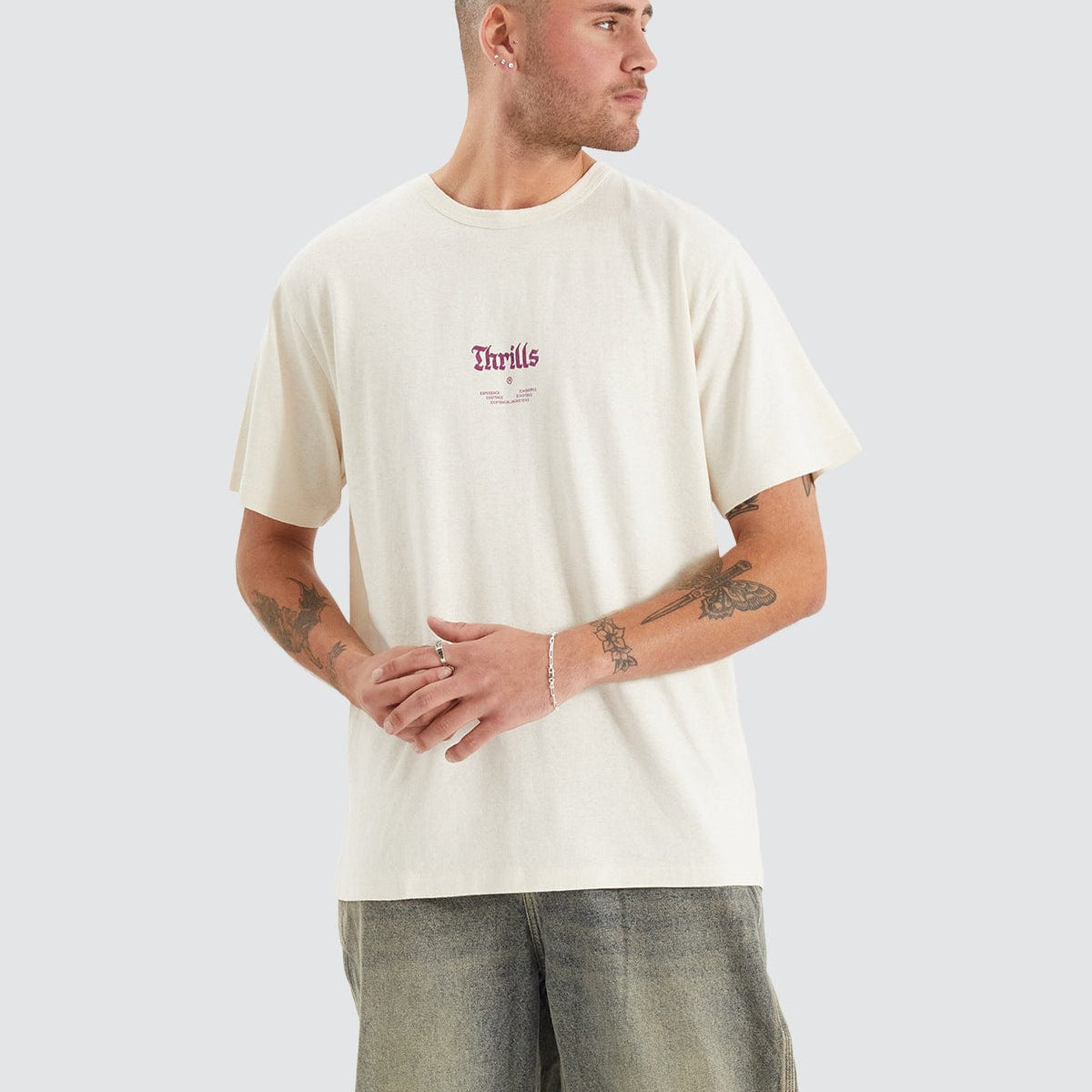Hemp Wishes Come True Merch Fit T-Shirt White | Neverland Store