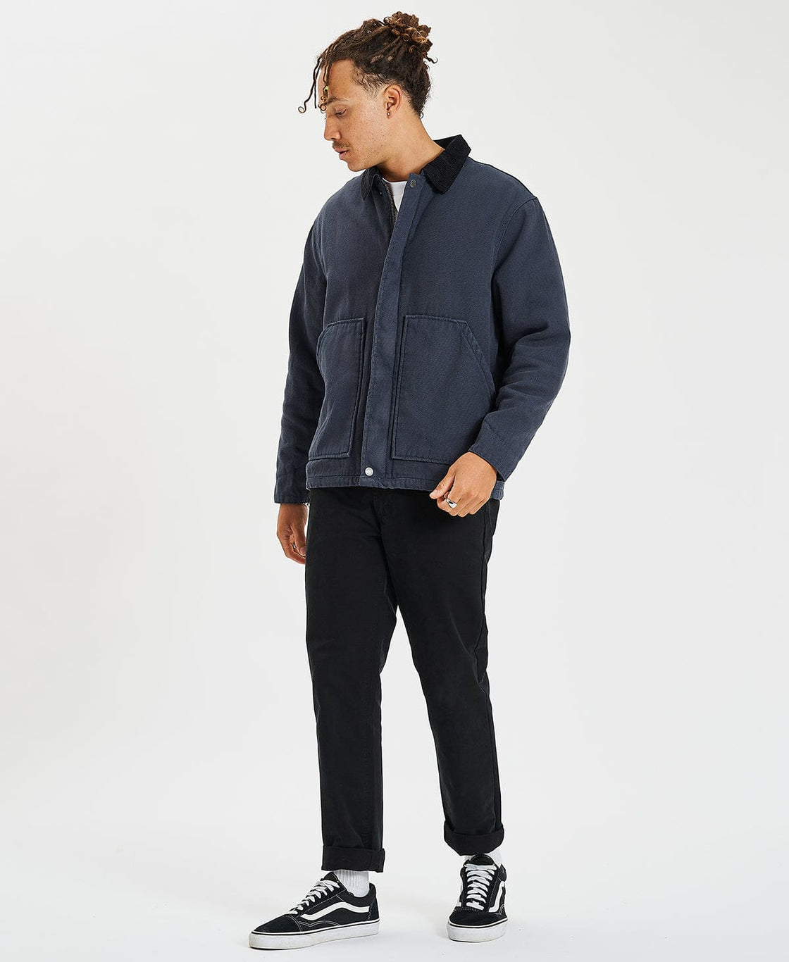 Thrills Union Jacket Petrol Blue | Neverland Store