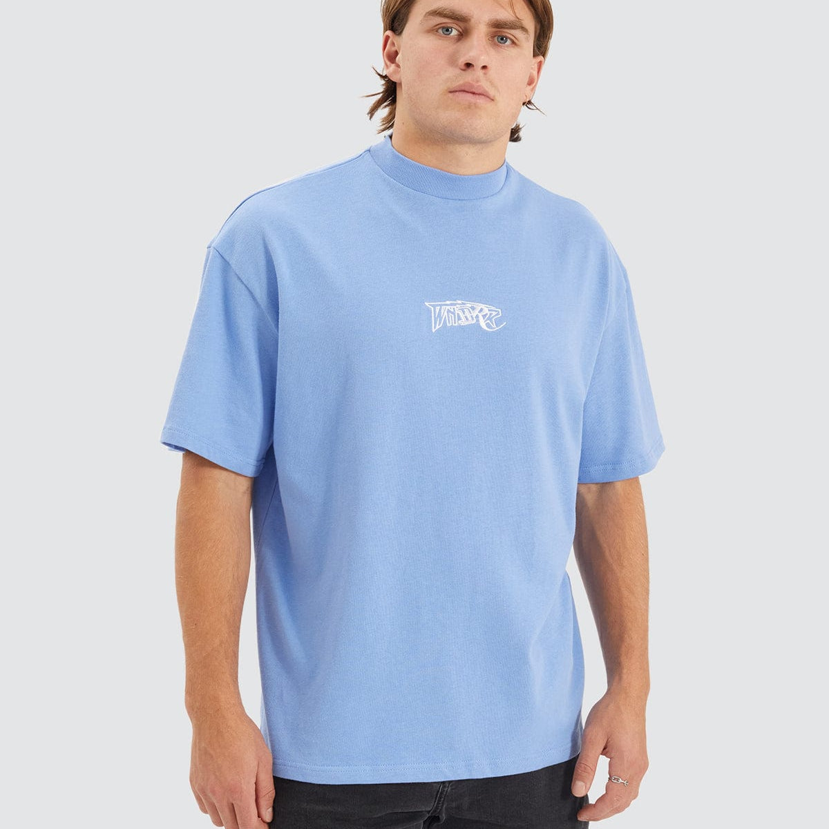 Hooper Heavy Weight T-Shirt Blue | Neverland Store