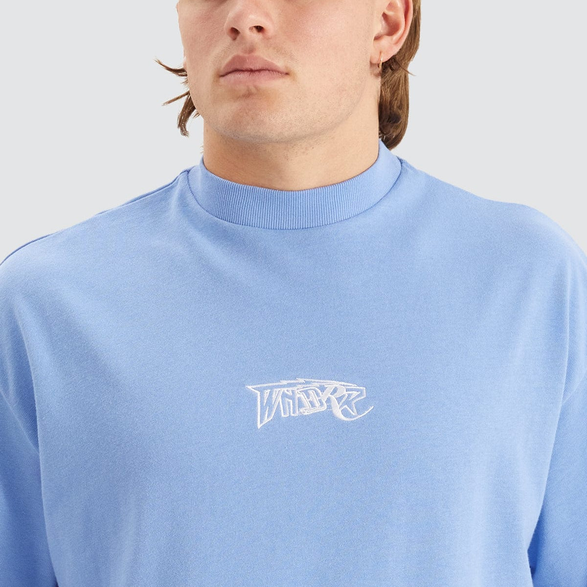 Hooper Heavy Weight T-Shirt Blue | Neverland Store