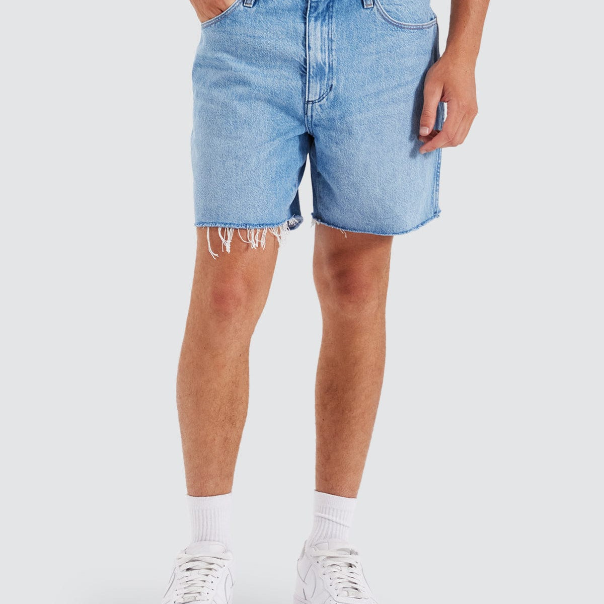 Wrangler Slacker Shorts in Electric Blue | Neverland Store