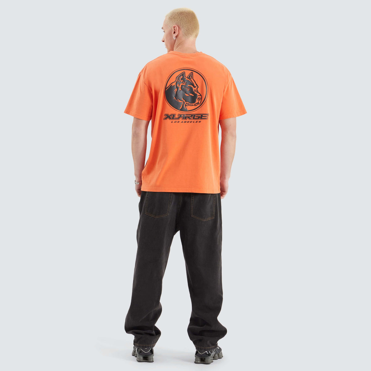 XLARGE LA Dogs Tee in Orange | Neverland | Neverland Store
