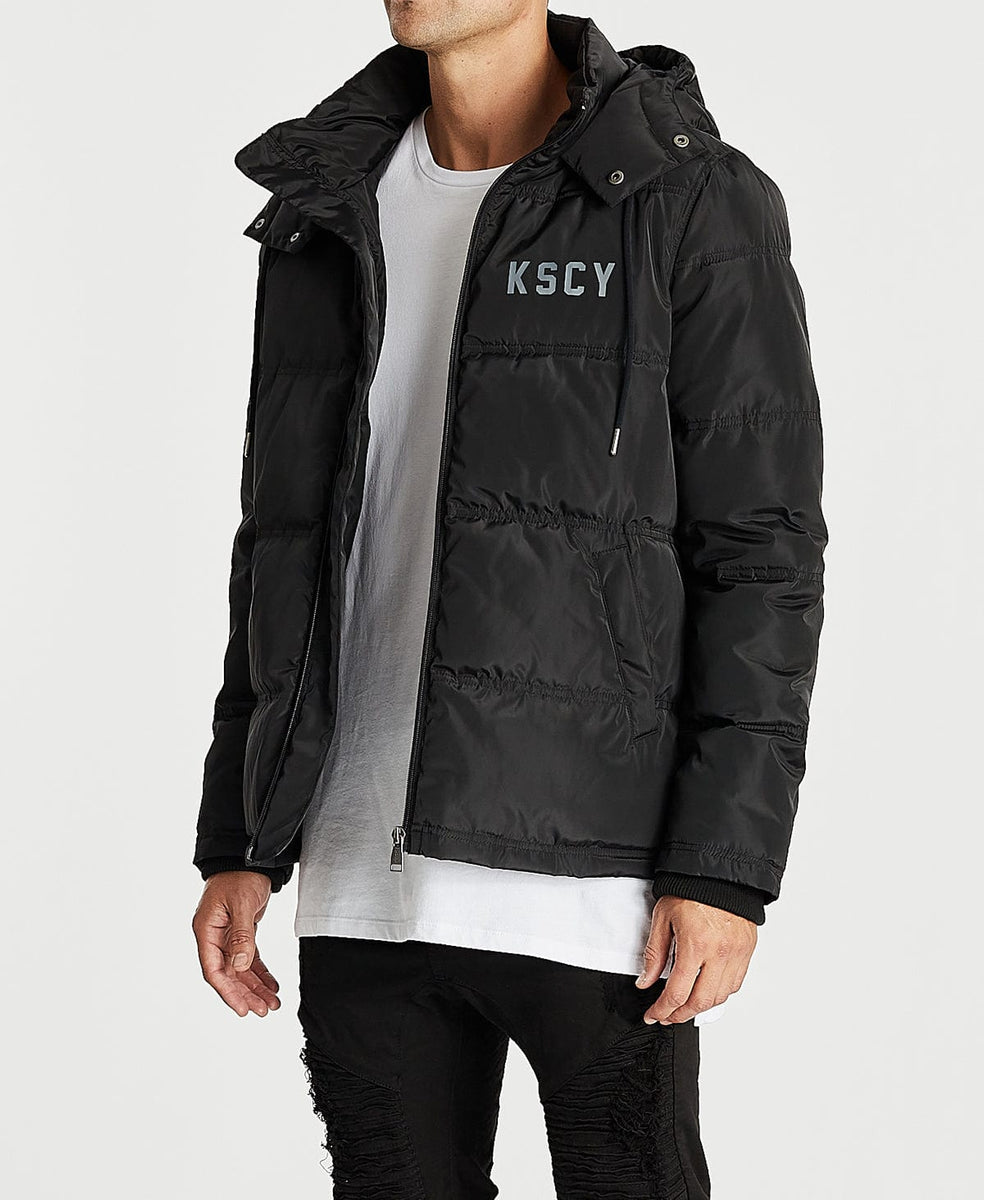 Loyalty Puffer Jacket Jet Black – Neverland Store