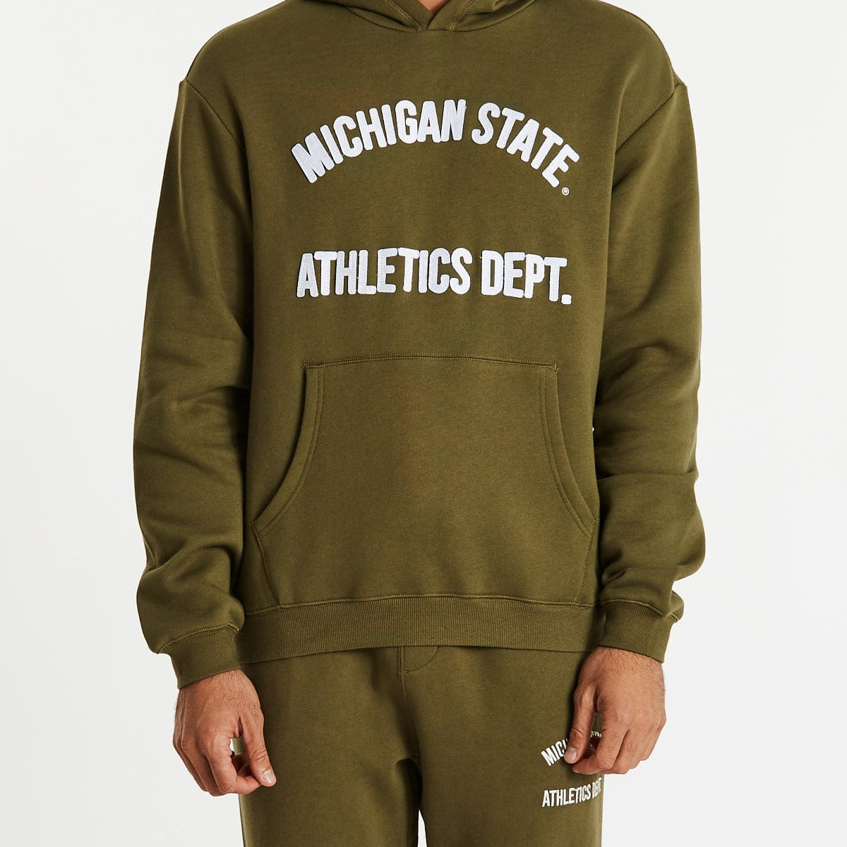NCAA Athletics Dept Hoodie Olive – Neverland Store