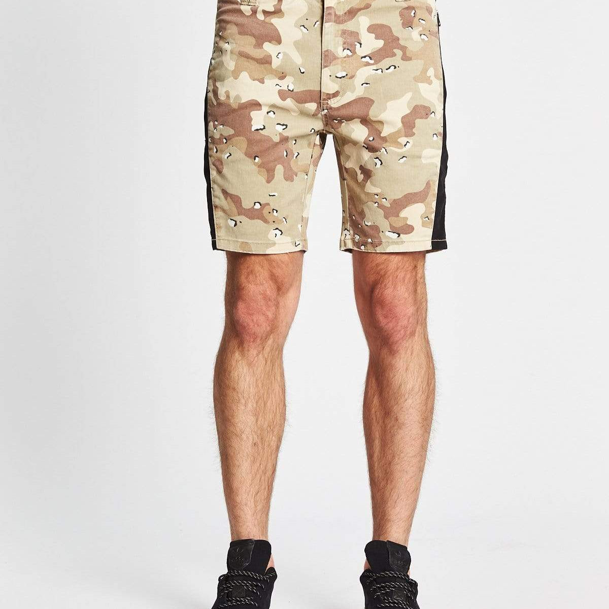 Hawkeye Tech Shorts Chocolate Chip Camo | Neverland Store
